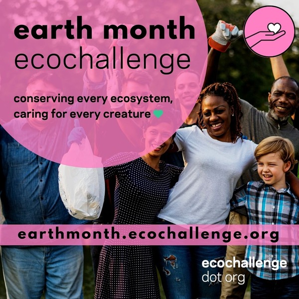 Earth Month EcoChallenge banner